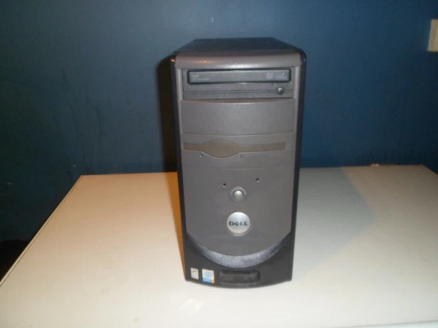 DELL DIMENSION 3000 Windows XP Home Desktop Computer 1GB RAM 120GB HDD ...