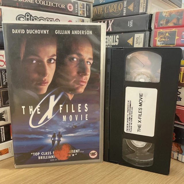 THE X-FILES MOVIE - Big Box SAMPLE VHS - Dealer Promo Timecode - Cult Sci-Fi £0.99 - PicClick UK