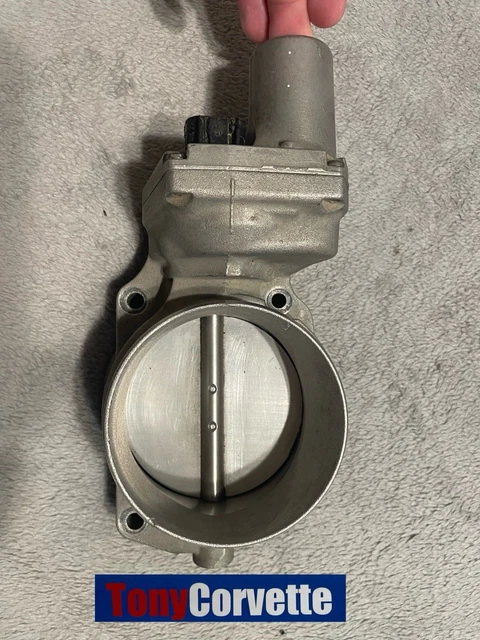 LS2 THROTTLE BODY Silver Blade GM OEM GTO Corvette 90mm *Connector Tab ...