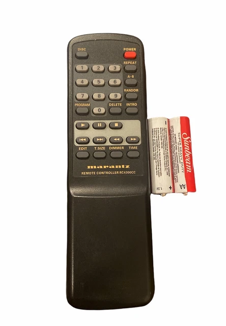 GENUINE MARANTZ REMOTE Control RC4300CC with AA Batteries TESTED $31.86 ...
