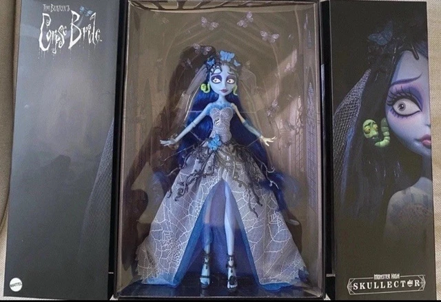 MONSTER HIGH TIM Burton's Corpse Bride Emily Skullector Fashion Doll IN ...