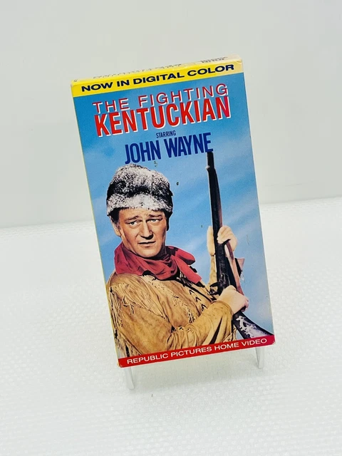 THE FIGHTING KENTUCKIAN (VHS, 1990) John Wayne Colorized Western £5.47 ...