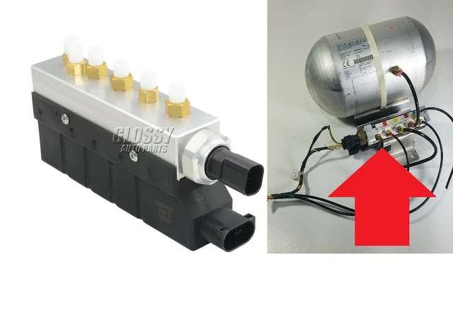 AIR SUSPENSION VALVE BLOCK FOR Jaguar XJ 2003-09 XJ6 XJ8 X350 X358 ...