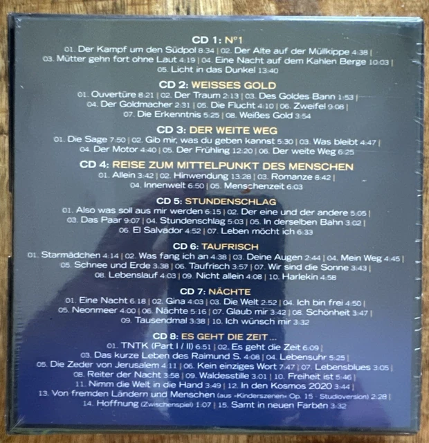 STERN COMBO MEISSEN Original Studio Alben 8CD Box AMIGA 1964-2024 * NEU ...