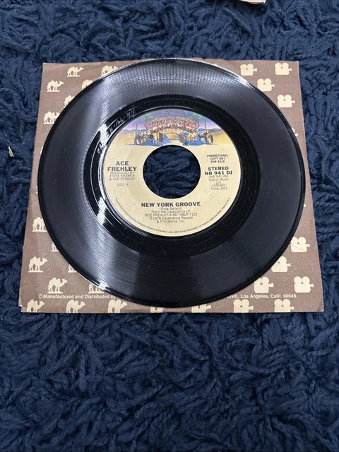 ACE FREHLEY New York Groove rare promo 45 from 1978 KISS £22.80 ...