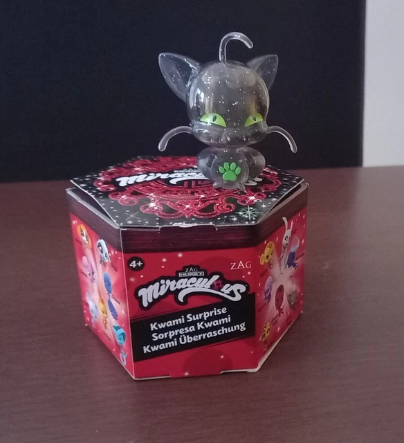 MIRACULOUS KWAMI SURPRISE Glitter Plagg Rare Figure EUR 8,11 - PicClick DE