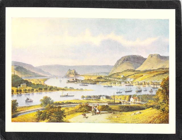 C0861 ART THE Clyde from Dalmottar Hill by T Dudgeon postcard EUR 7,93 ...
