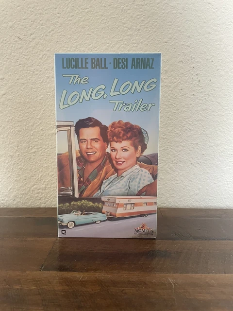 THE LONG, LONG Trailer (VHS, 1990) Factory Sealed Lucille Ball Desi ...