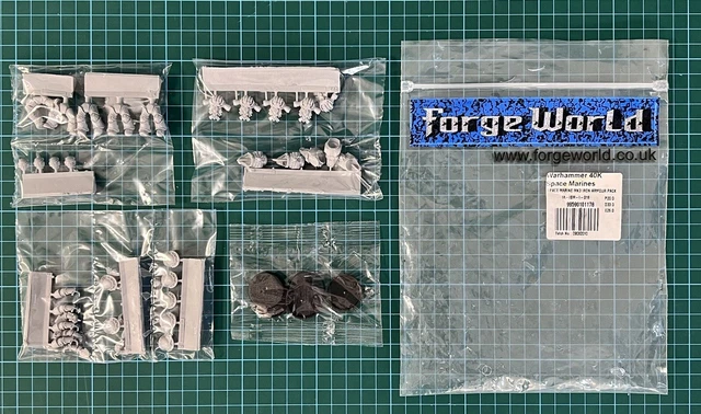 FORGE WORLD: SPACE Marine Legion MKIII Iron Armour Squad : Horus Heresy ...