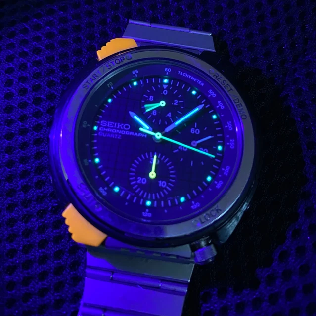 OROLOGIO CRONOGRAFO VINTAGE Seiko speedmaster professional 7a28 7050 ...