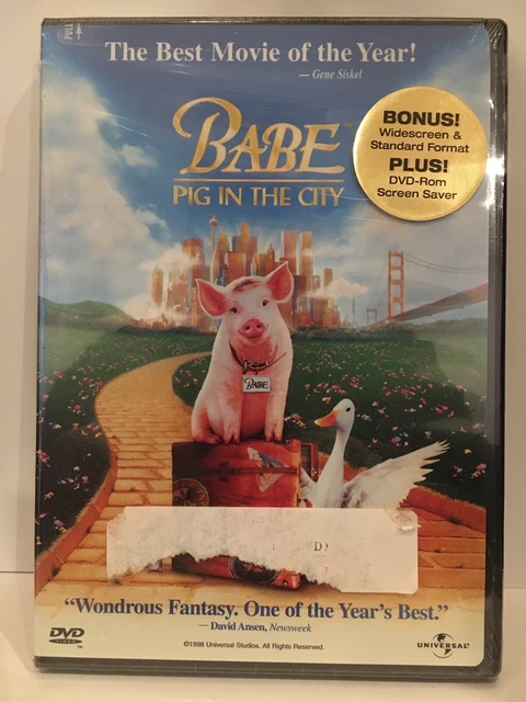 BABE: PIG IN the City (DVD, 1998)Full+Widescreen! Special Features! New ...