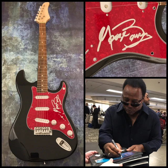 GFA LEGEND JAZZ Guitariste George Benson Signé Électrique Guitare ...