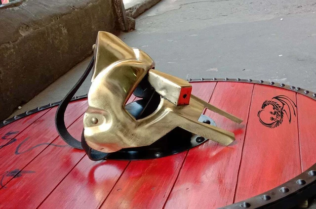 CHRISTMAS 16G MILD Steel Face MF Doom Gladiator Mask Madvillain Armor ...