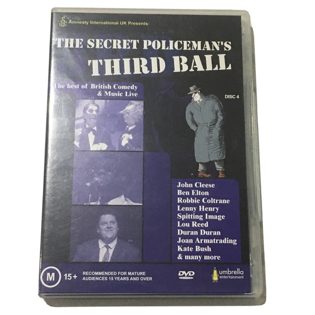THE SECRET POLICEMAN'S Third Ball DVD Live British Comedy Music $12.99 ...