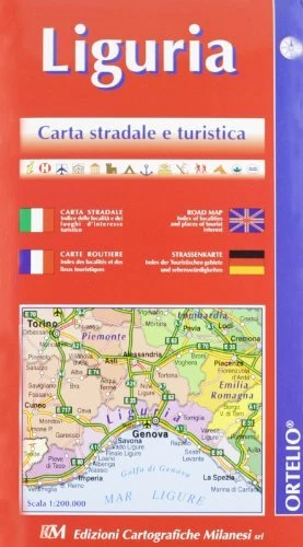 LIGURIA. CARTA STRADALE della regione 1:200.000 EUR 5,57 - PicClick DE