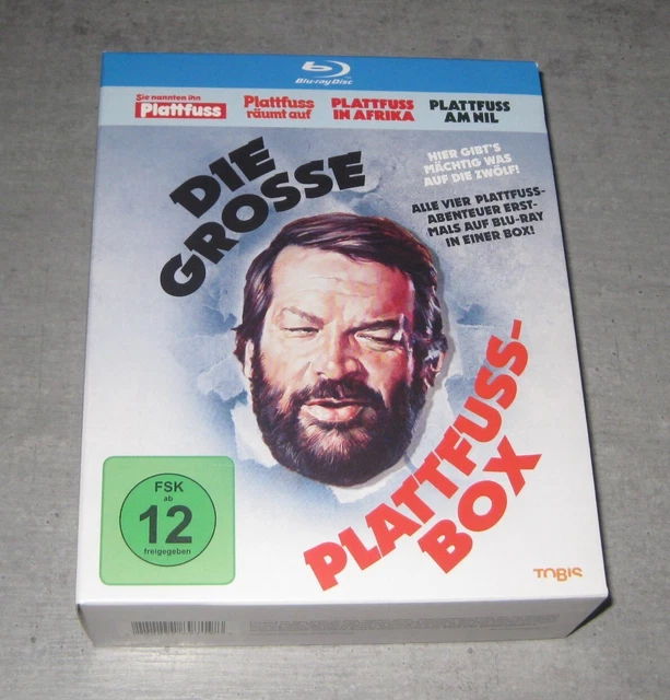 DIE GROSSE PLATTFUSS Box Blu-Ray Collection Bud Spencer Terence Hill NEU EUR 29,90 - PicClick IT