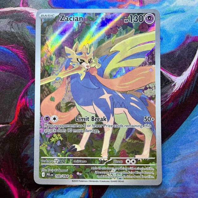 POKÉMON TCG ‘ZACIAN 100/094’ Phantasmal Flames £3.13 - PicClick UK