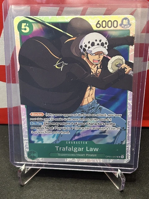 ONE PIECE TRAFALGAR Law SR Romance Dawn OP01-047 Englisch NM EUR 15,00 - PicClick DE