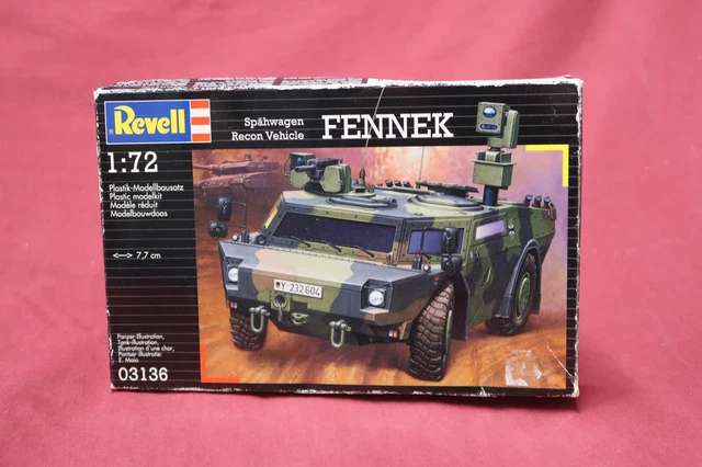 REVELL FENNEK SPAHWAGEN Bundeswehr Aufklärungsfahrzeug Panzerwagen 1:72 ...
