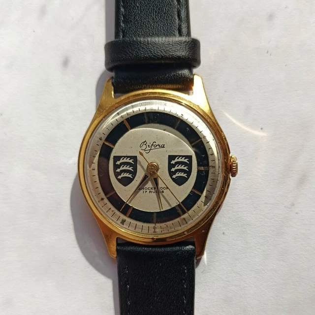 WW2 GERMAN PANZER Division tank military vintage Swiss watch £39.33 ...