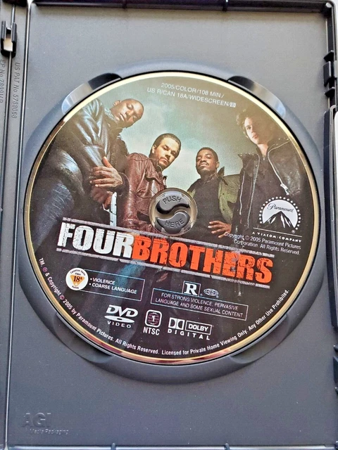 FOUR BROTHERS SPECIAL Collector's Edition DVD Disc only No Case ...