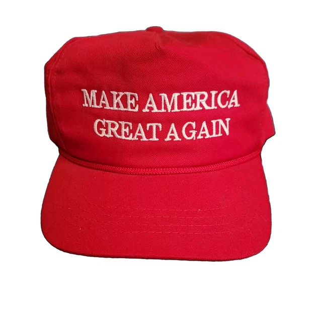OFFICIAL ORIGINAL DONALD Trump Red MAGA Hat Make America Great Again ...