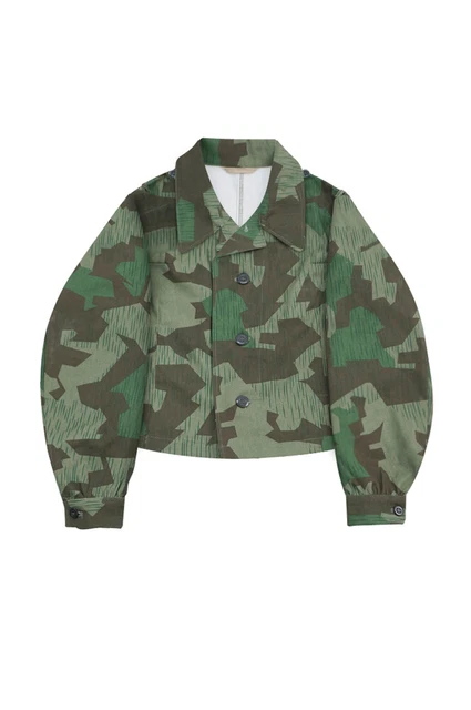 WW2 GERMAN LUFTWAFFE Field Division Splinter B camo modified smock II ...