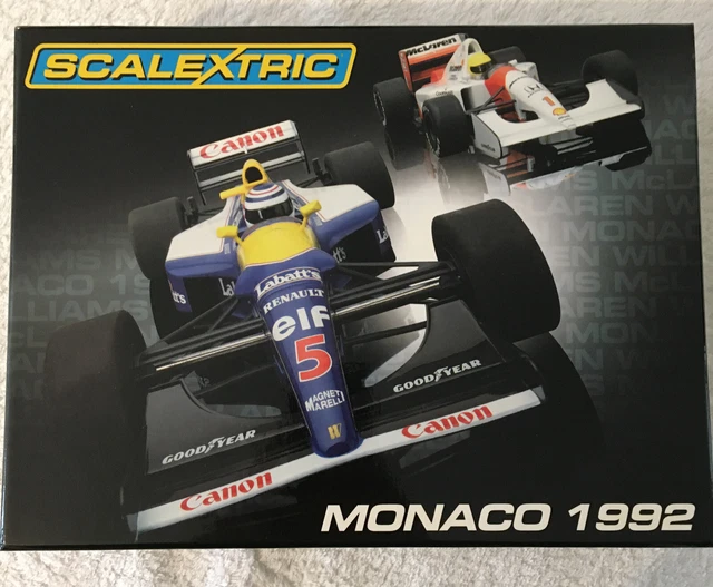 SCALEXTRIC C2971A MONACO 1992 Box Set Limited Edition Mansell Senna ...