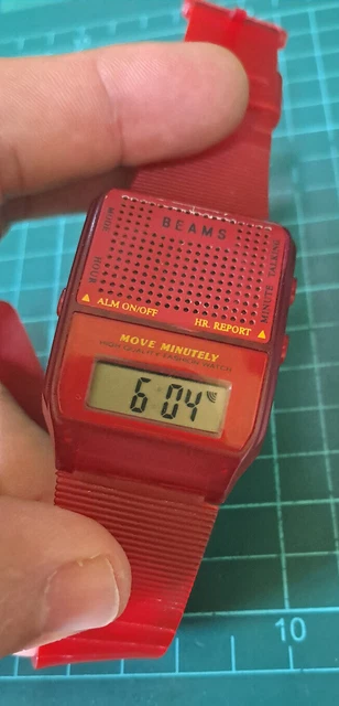 VINTAGE TALKING DIGITAL Watch Ultmost Brand *Working Time but not ...