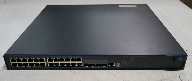 HP A5120-24G-POE+ EI JG236A with JD360B 24 port 1G PoE + 10G Uplink ...