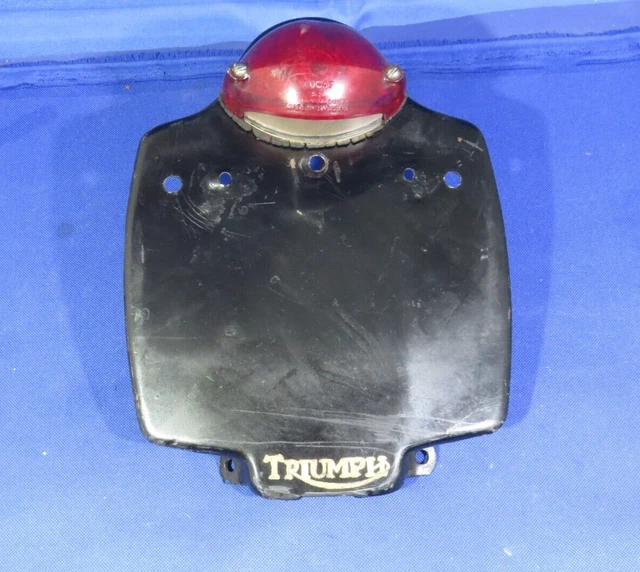 TRIUMPH PRE UNIT Early Number Plate Bracket £45.00 - PicClick UK