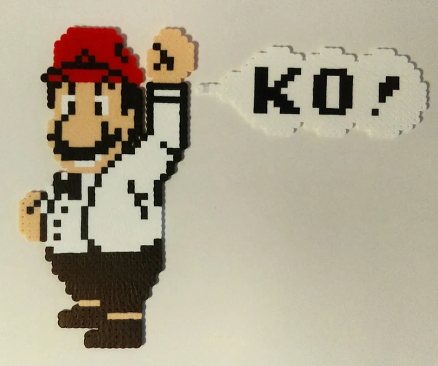 MIKE TYSON'S PUNCH-OUT KING HIPPO Nintendo NES Perler Bead 8 bit Pixel ...