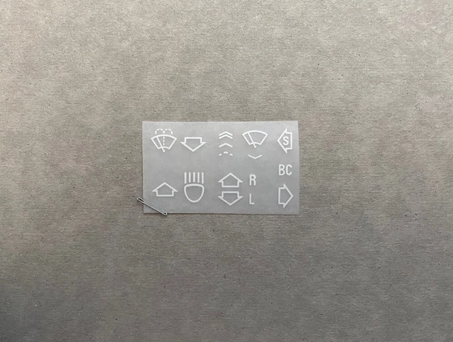 BMW E23/E24/E28/E30 WIPER/TURN/BC (Small Decal Kit) EUR 26,11 - PicClick DE