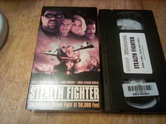 STEALTH FIGHTER VHS Ice T Ernie Hudson d'occasion ancienne location EUR ...