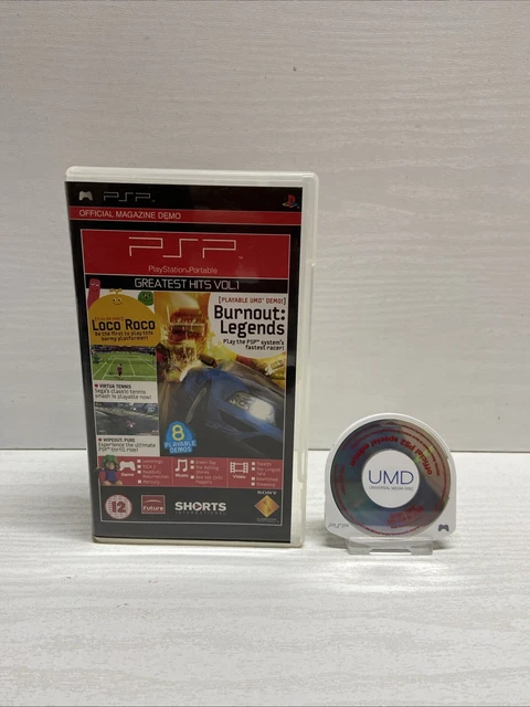 GREATEST HITS VOL 1 Demo Disc - Sony PSP Game - 12 £7.99 - PicClick UK