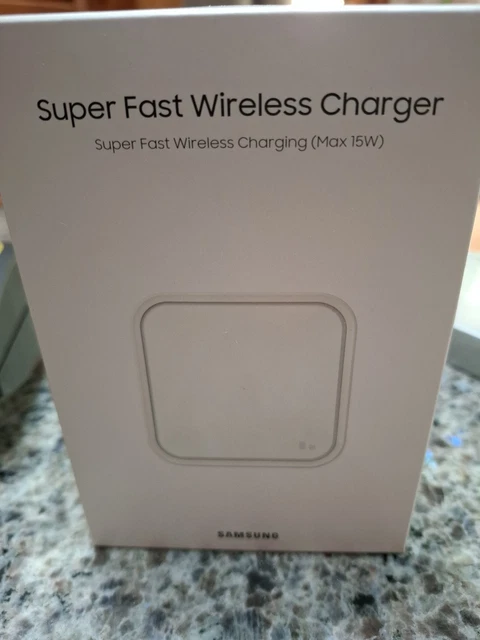 ORIGINAL SAMSUNG SUPER Fast Wireless Charger NEU in OVP EUR 12,50 ...