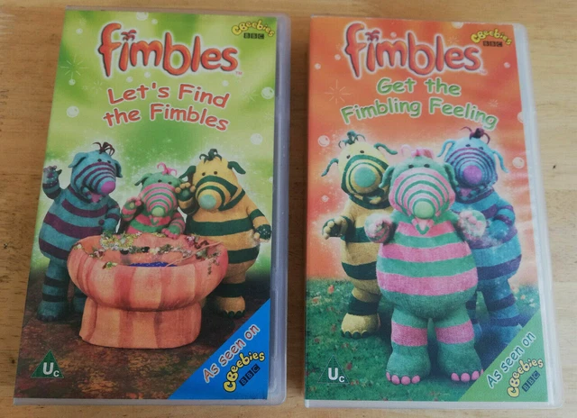 2 X FIMBLES VHS Video Kids: Let's Find the Fimbles & Get the Fimbles ...