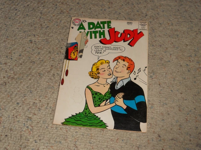 1958 A DATE With Judy #63 DC Comic Book - Nice Copy!!! $24.00 - PicClick
