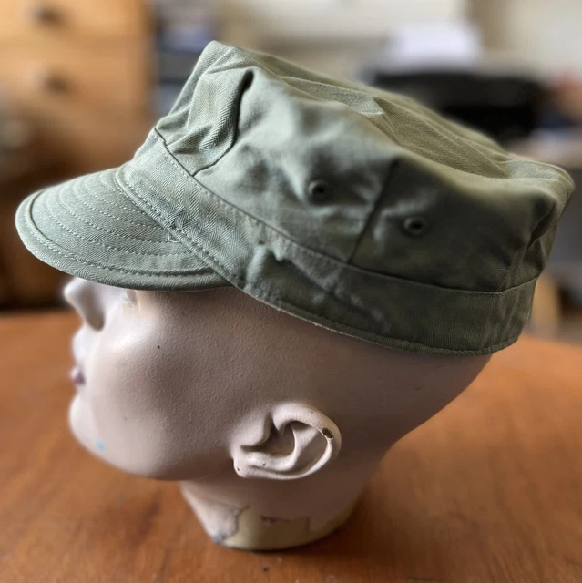 CASQUETTE HERRINGBONE US Army HBT Fatigue Cap WW2 1943 T. M EUR 45,00 ...