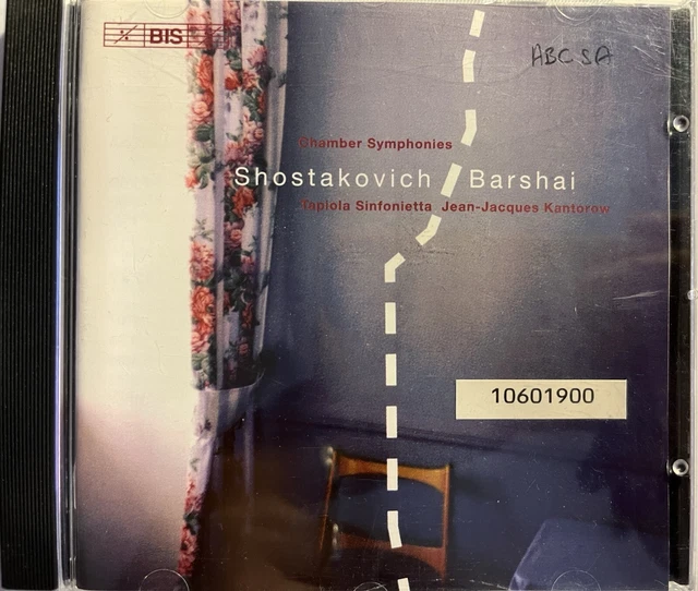 SHOSTAKOVICH - CHAMBER Symphonies - Kantorow / Tapiola Sinfonietta CD ...