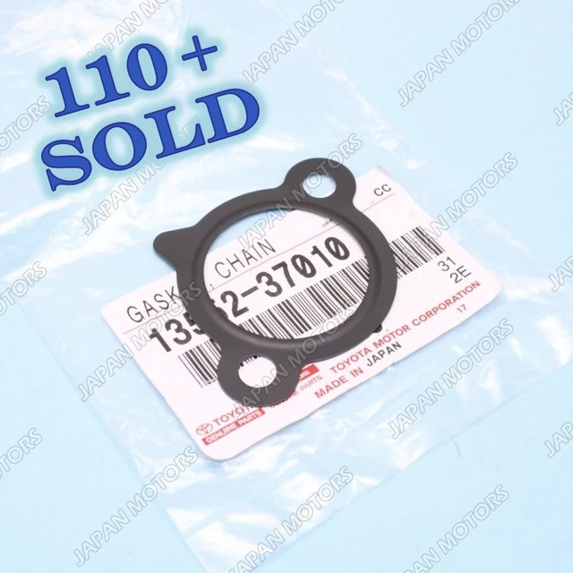 13552-37010 GENUINE TOYOTA Chain Tensioner Gasket COROLLA PRIUS MATRIX ...