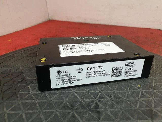 2017 VAUXHALL ASTRA K 1.6L Diesel Wifi Control Module Ecu 84186829 £38. ...