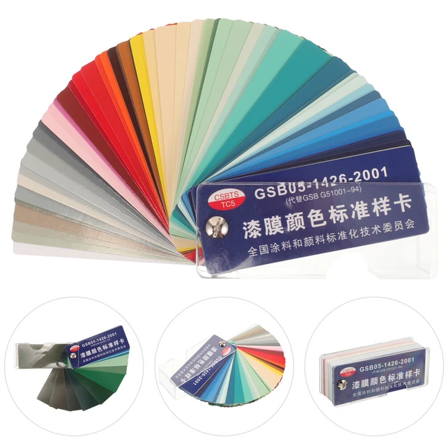 1 SET PAINT Colors Sample Cards Architecture Paint Color Cards Color ...