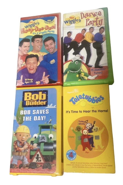 WIGGLES, TELETUBBIES, BOB The Builder VHS Lot $24.69 - PicClick CA