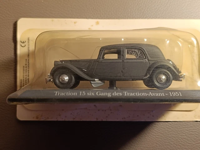 CITROËN TRACTION 15 Six Gang Des Tractions Avant 1951 Norev 1/43 EUR 7 ...