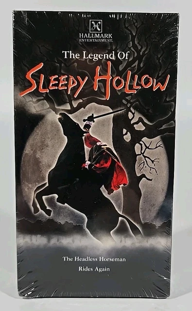 THE LEGEND OF Sleepy Hollow VHS Tape NEW SEALED Horror Movie Hallmark ...