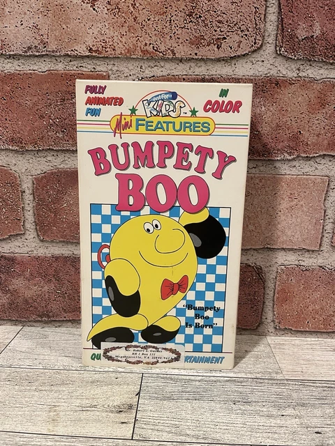BUMPETY BOO - Bumpety Boo is Born (VHS) RARE 1992 Just For Kids Mini ...