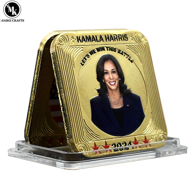 KAMALA HARRIS GOLD Bar First Woman US President in History ...