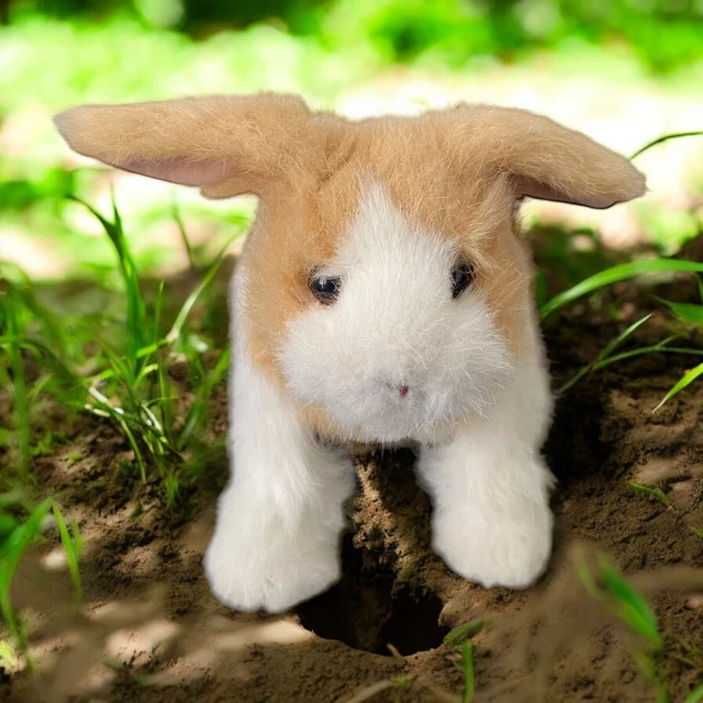 FURREAL FRIENDS BUNNY Rabbit Hop & Cuddle Electronic Pet Moves with ...