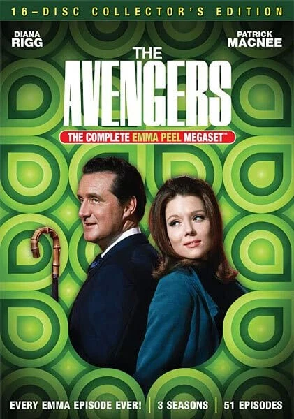 THE AVENGERS: THE Complete Emma Peel Megaset (DVD) Diana Rigg (US ...